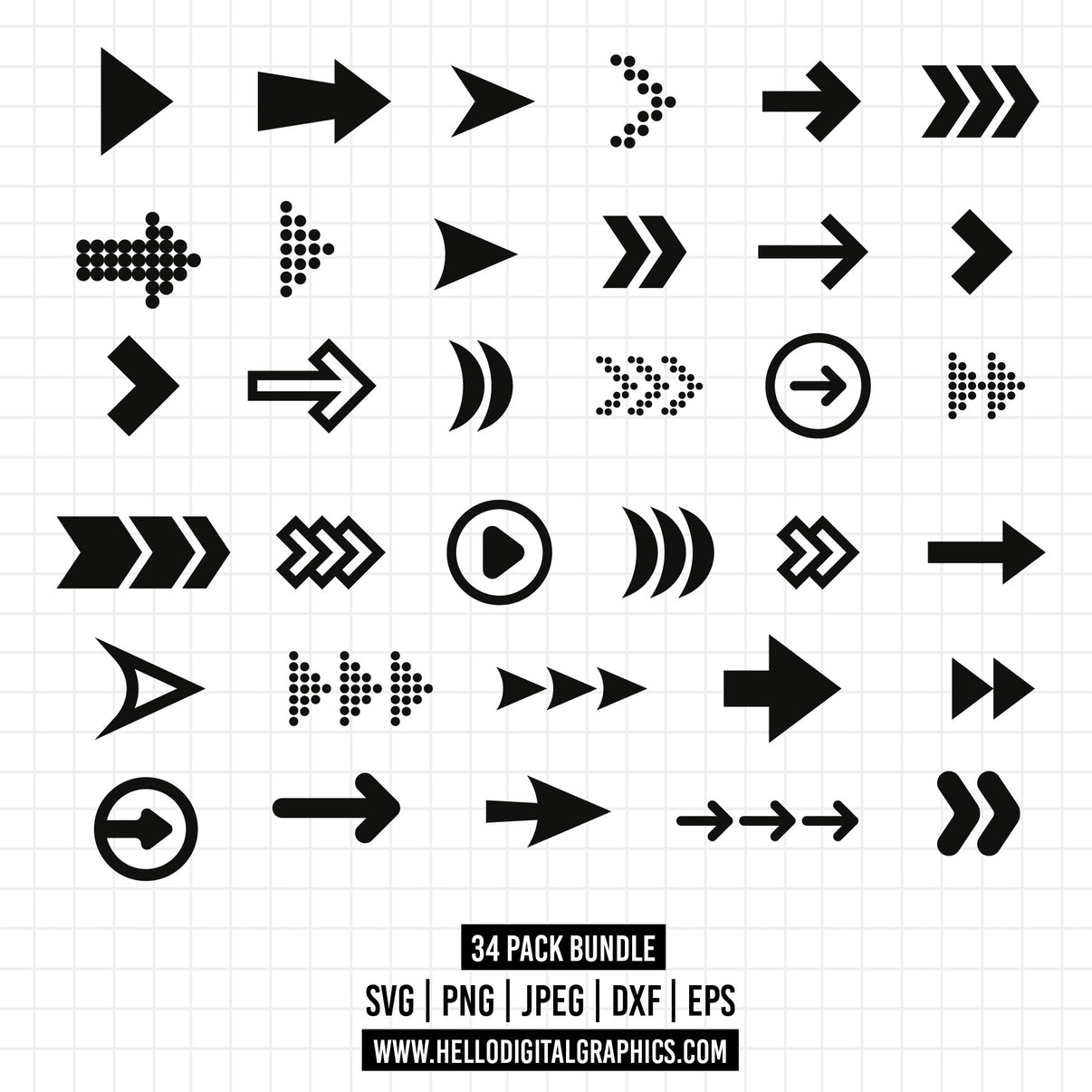 COD1367 - Arrows SVG Bundle/Arrows SVG/Arrow Signs Svg Bundle/Right Ar ...