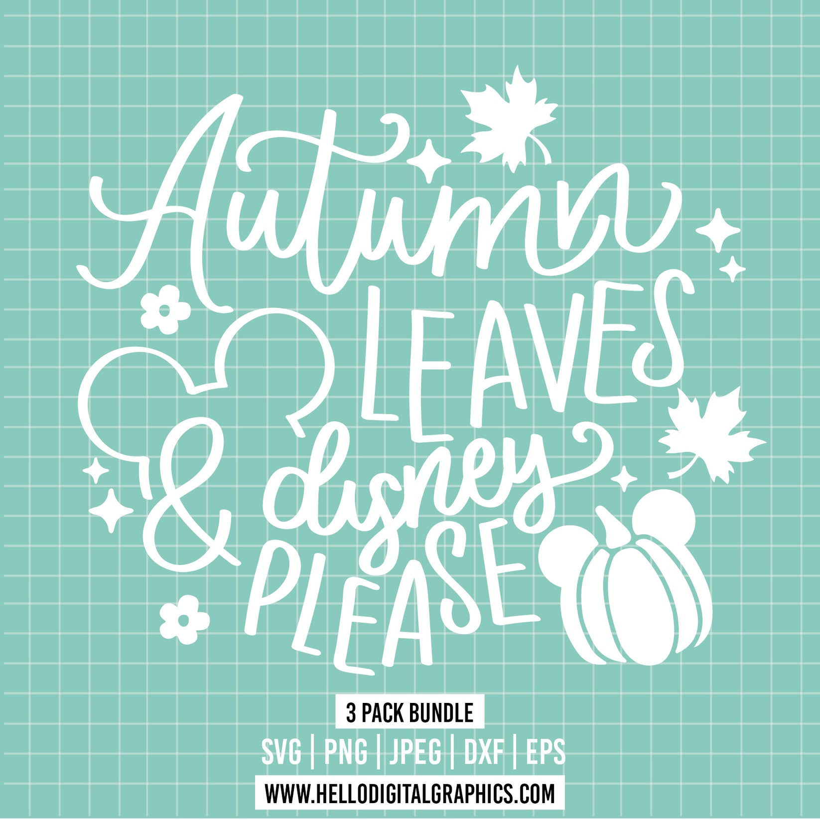 COD1559 Autumn leaves and disney please svg, disney quote svg, disney ...