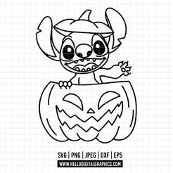 COD1572- Lilo and stitch svg, Stitch fall svg, Disney svg, Cricut, Sil ...