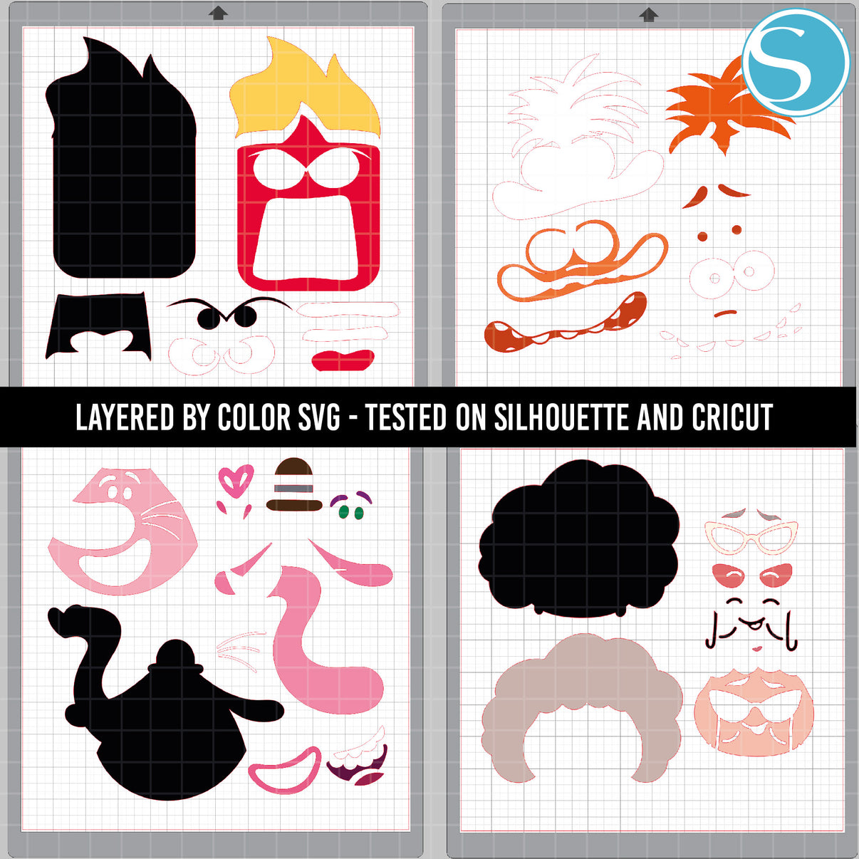 COD1643 - Layered SVG, Inside out 2 svg, inside out clipart, anger svg ...