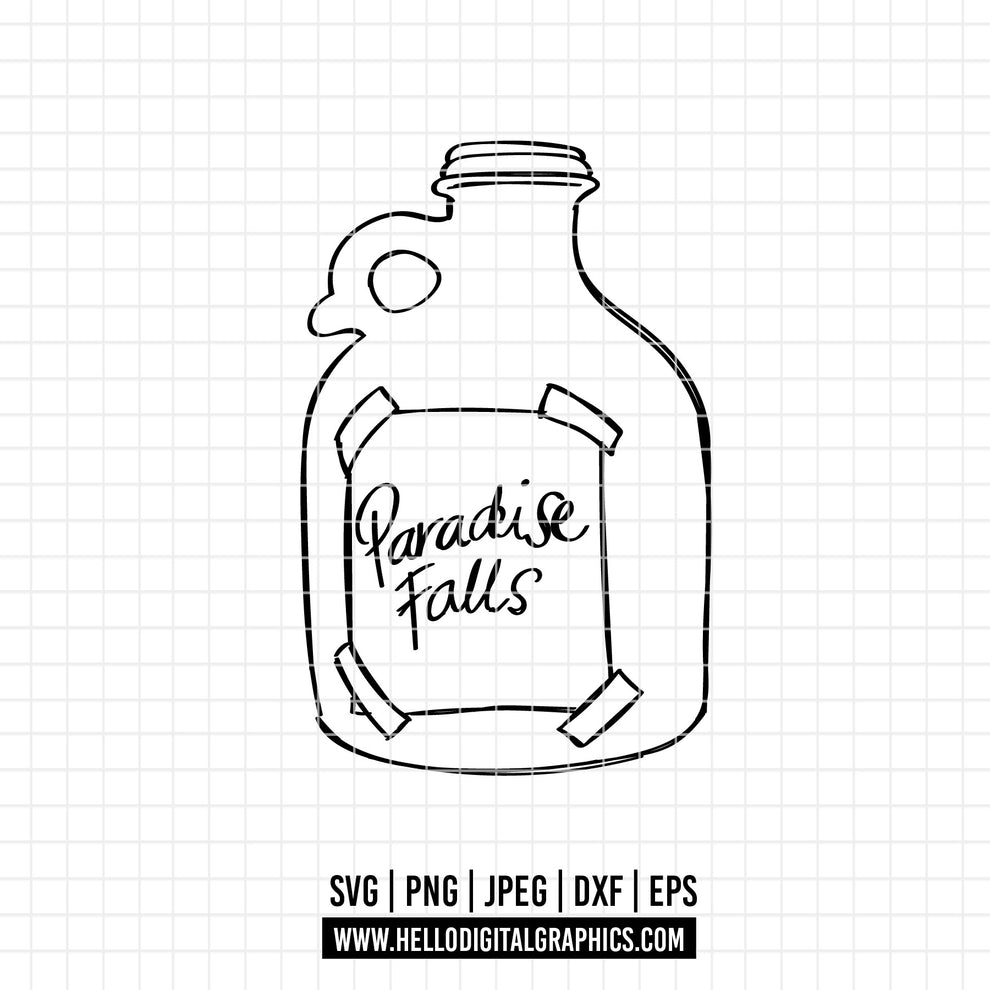 COD1758 - Paradise falls svg, Up Movie svg, Adventure Is Out There svg ...