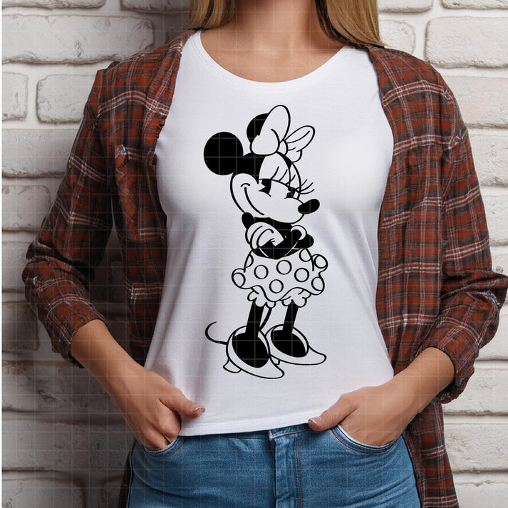 COD1772 - Minnie mouse svg, Disney svg, minnie svg, Silhouette, Cricut ...