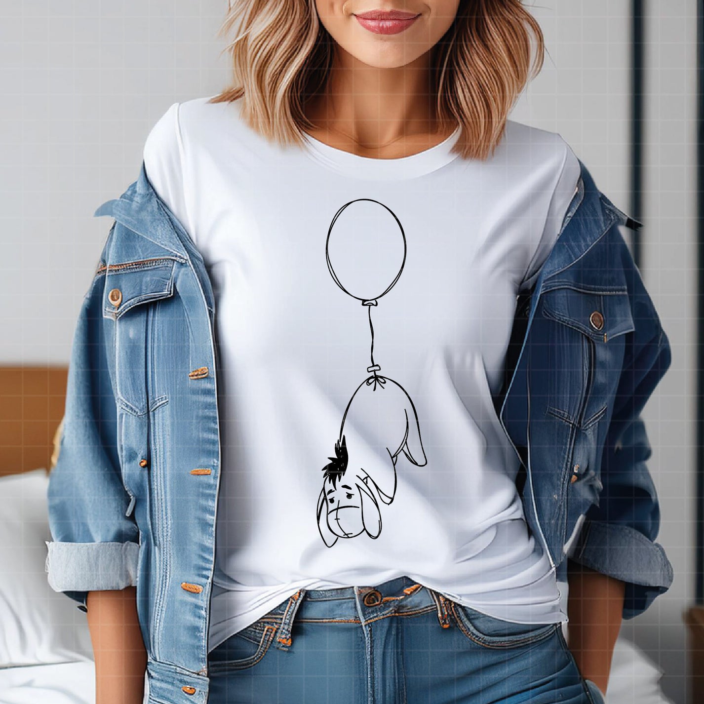 COD1870 - Winnie the pooh svg, Igor svg, Winnie The Pooh With Balloon ...