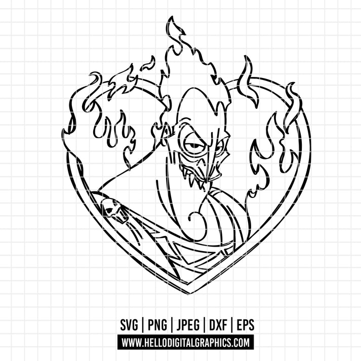 COD2096 - Hercules movie SVG, EPS, PNG File, Cricut, Digital, Printabl ...