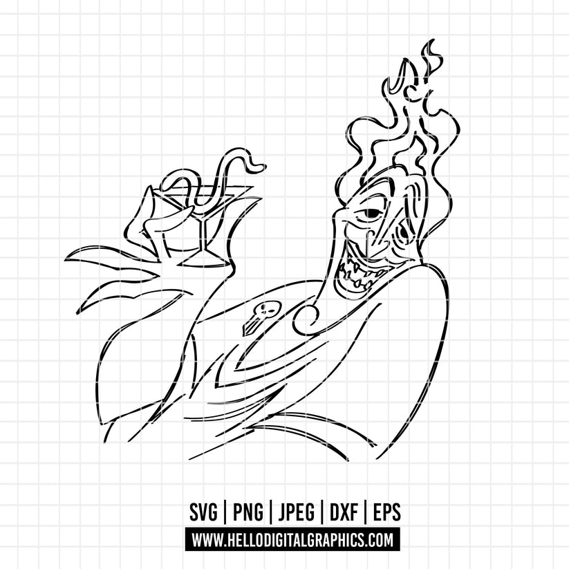 COD2097 - Hercules movie SVG, EPS, PNG File, Cricut, Digital, Printabl ...