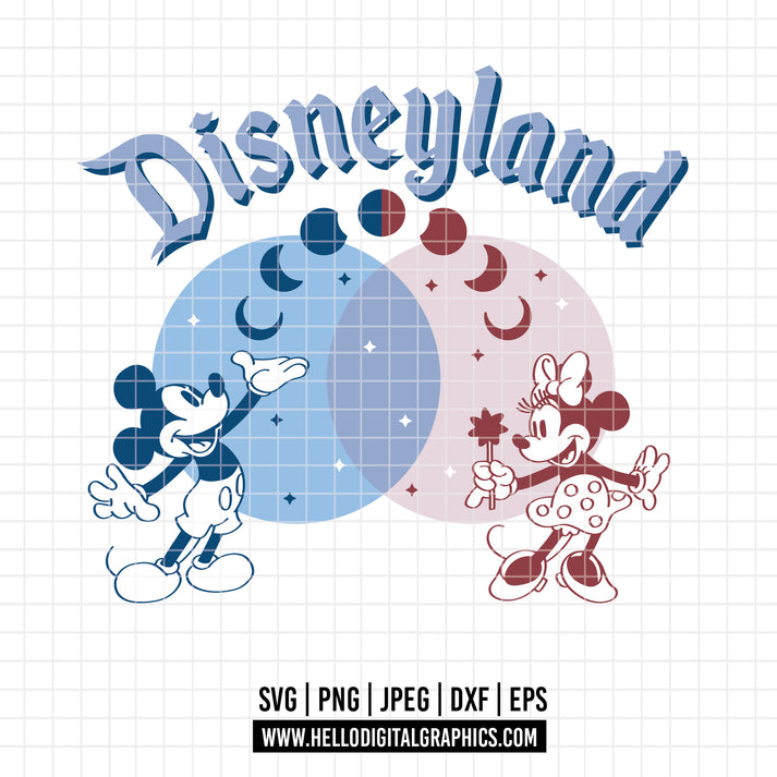 COD2273- Disneyland magic svg, disney park svg, mickey svg, minnie svg ...