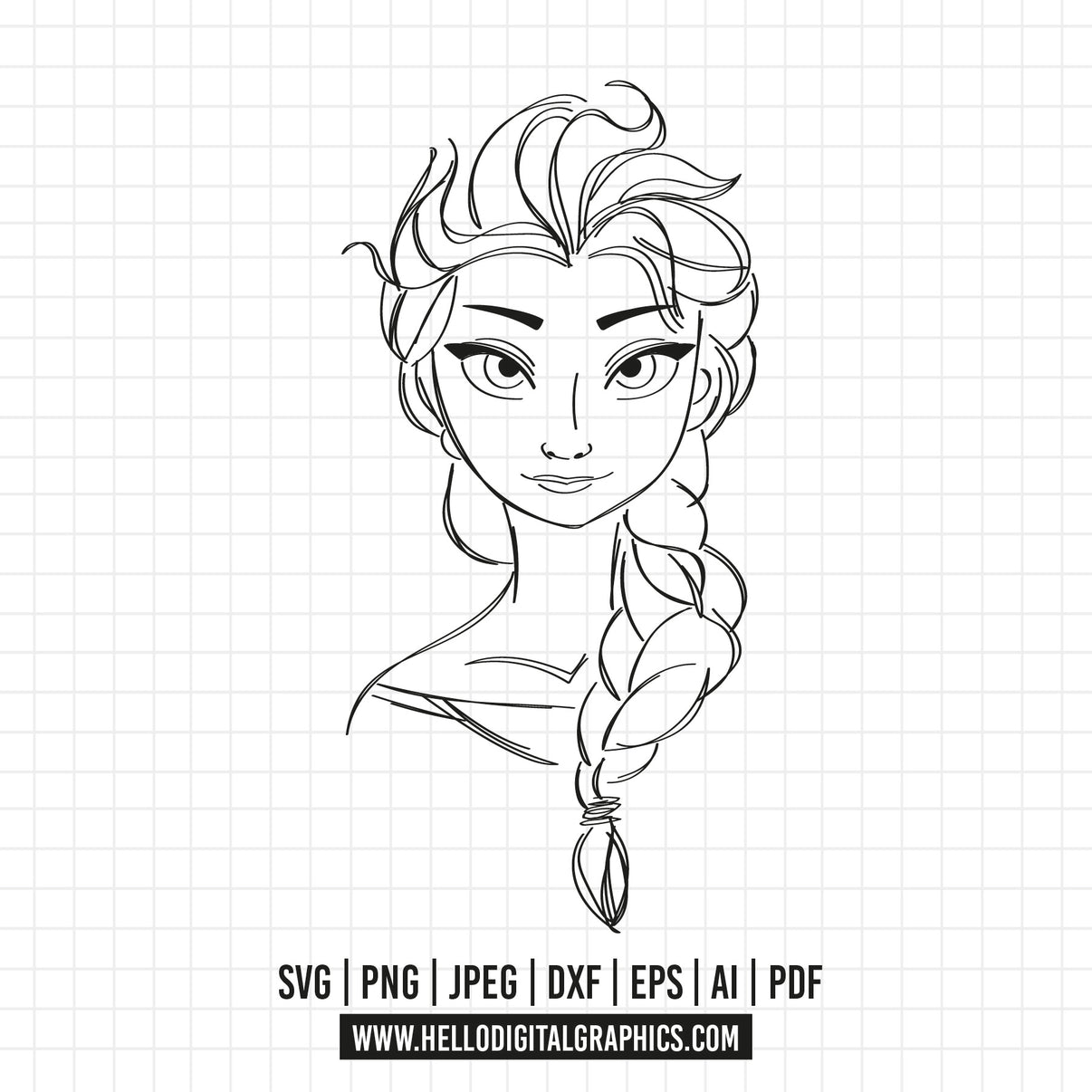 COD650- Frozen svg, Elsa svg, Anna svg, Winter elsa cut files for cric ...