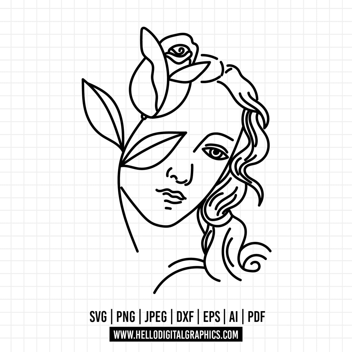 COD752- Venus Svg, Aphrodite svg, Venus Greek svg, vintage venus svg ...