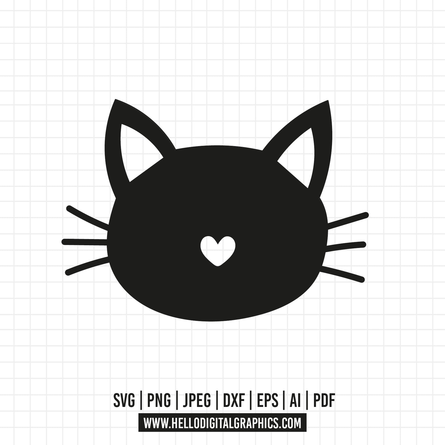 COD753- Cat svg, cat paw print svg, cat clipart, animal svg, cat lover ...