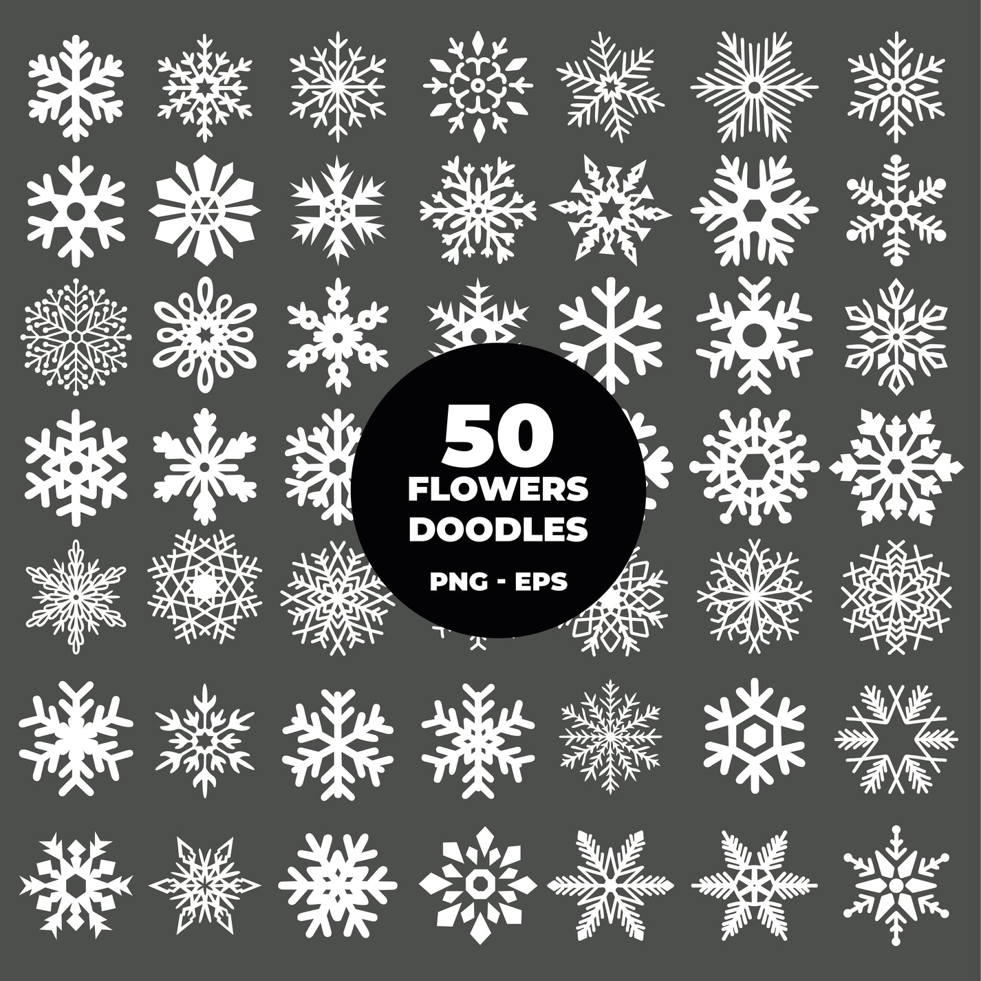 COD850- Snowflake clipart, winter snowflake eps, Merry Christmas clipa ...