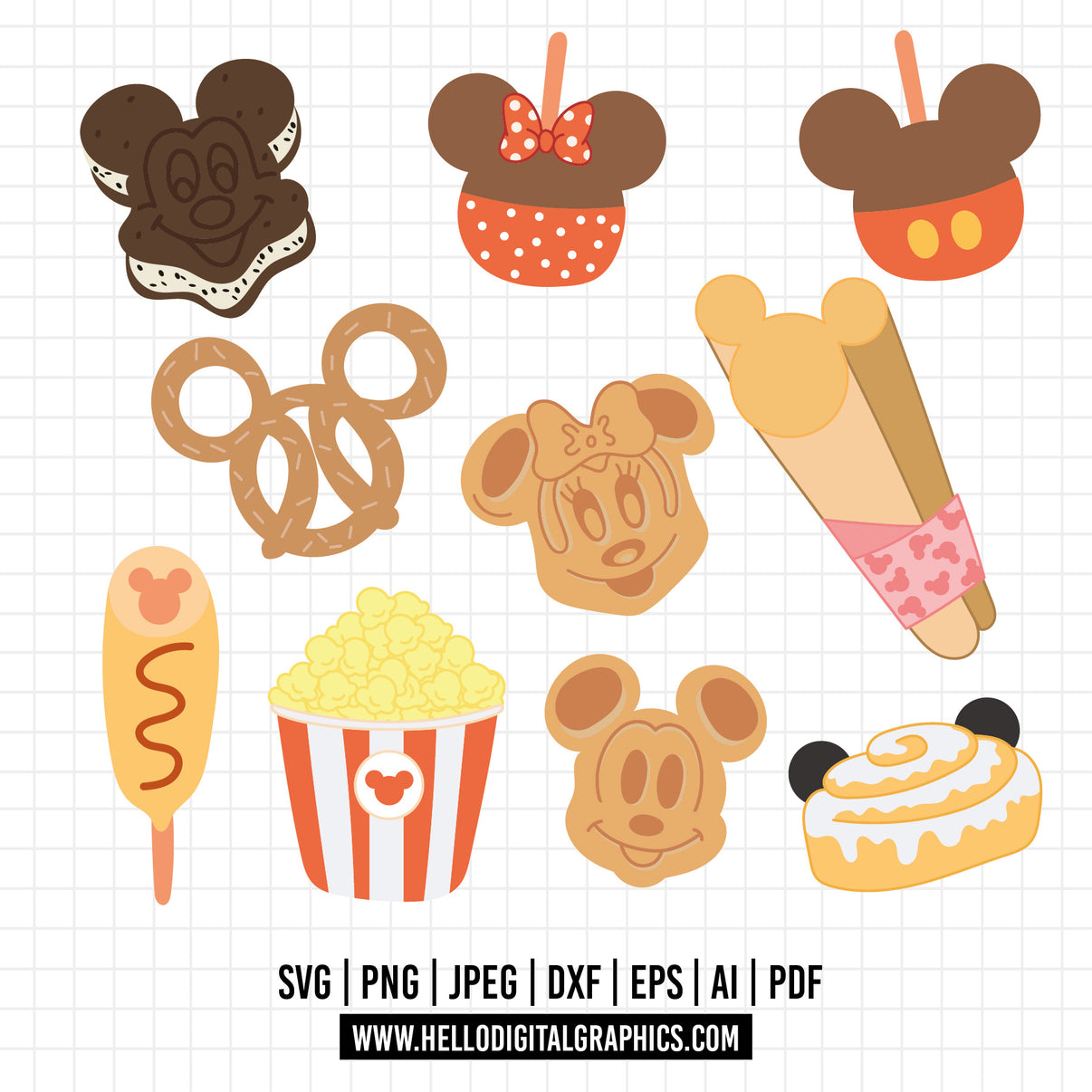 COD901 snackgoals svg, Snacks svg, Mickey Mouse Ears Head, Disney svg ...